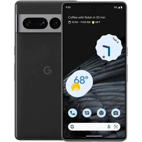 Смартфон Google Pixel 7 Pro 12/128 ГБ JP, nano SIM+eSIM, черный(Без предустановленных Rustore/Max)