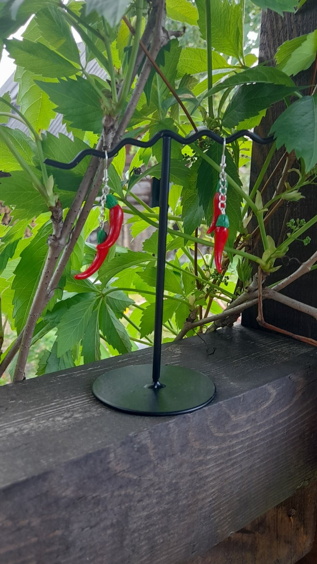 Серьги цепочки