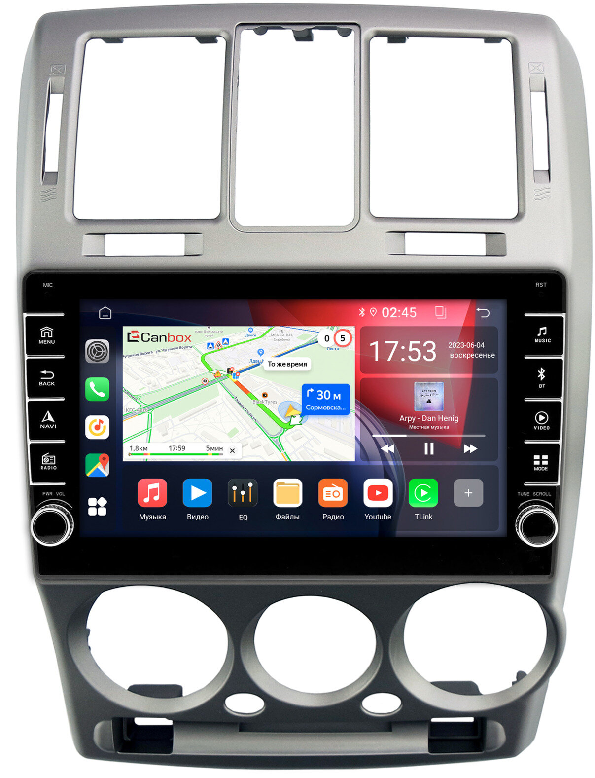 Штатная магнитола Canbox BGTR9-1322 для Hyundai Getz 2002-2011 на Android 10 (IPS, DSP, CarPlay)