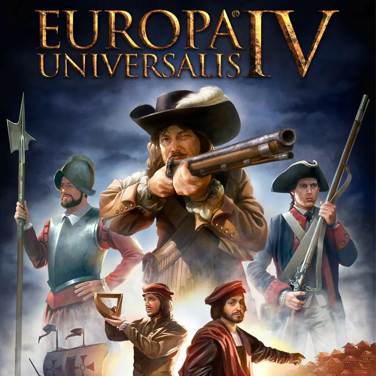 Europa Universalis IV + 5 DLC Steam (Регион: Россия + СНГ, ключ, цифровой код)