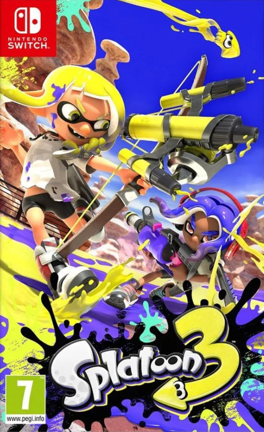Игра Splatoon 3 для Nintendo Switch (Русские субтитры)