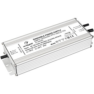 025655(2) Блок питания ARPV-UH24400-PFC-DALI2-PH (24V, 16.7A, 400W) (Arlight, IP67 Металл, 7 лет)