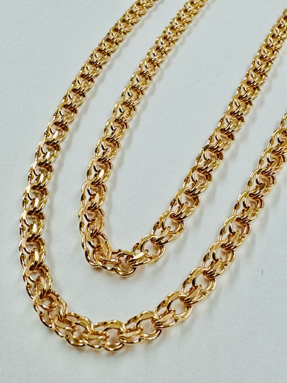 Цепь красное золото, 585 проба