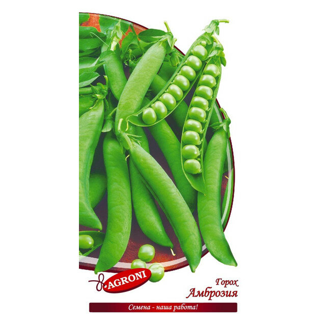 Семена горох Амброзия сахарный 5,0г Агрони