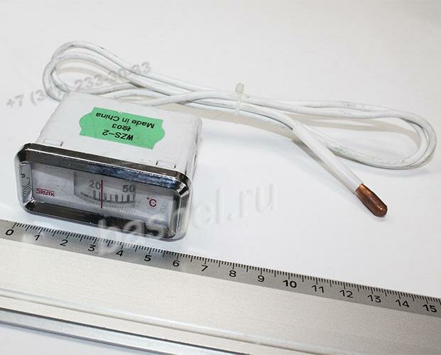 Термометр капиллярный 20…100°С WZS-2 датчик капиллярный 1м