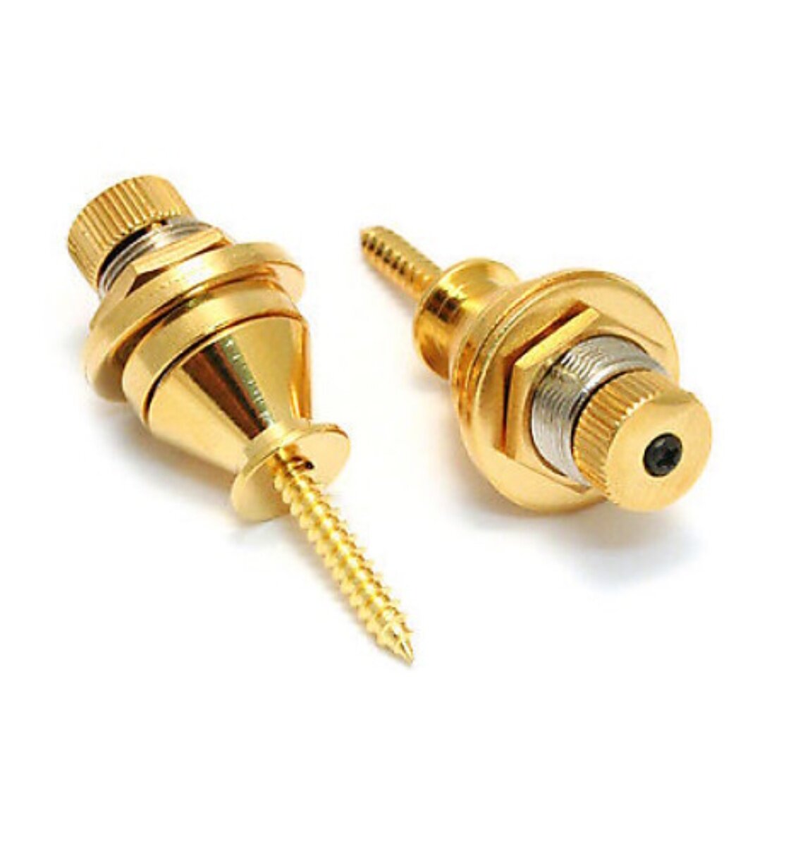 Комплект стреплоков (пара) GOTOH PEPR-2G, золото