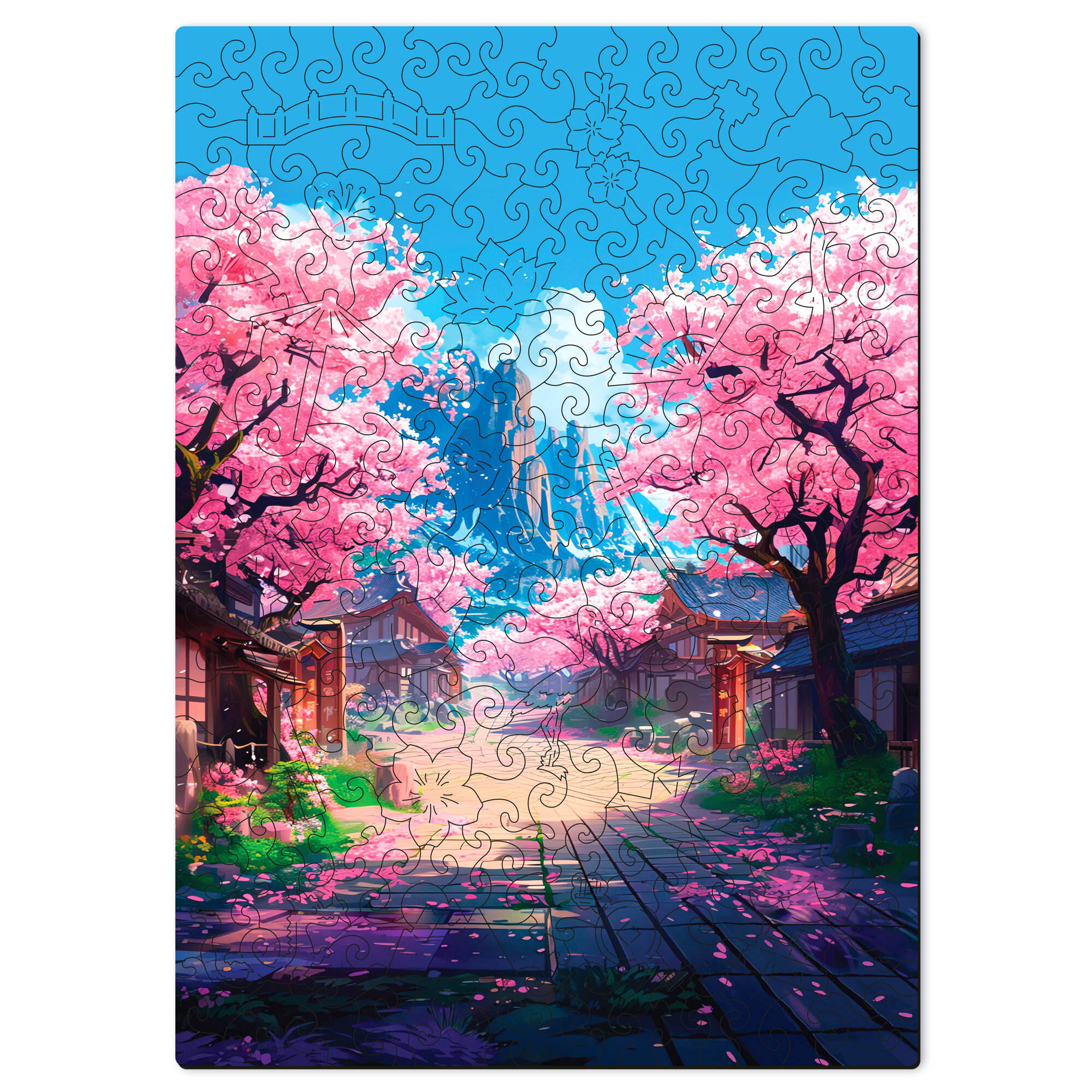 Подарочный набор/Японская Весна/пазлы для взрослых и детей/игра/головоломка