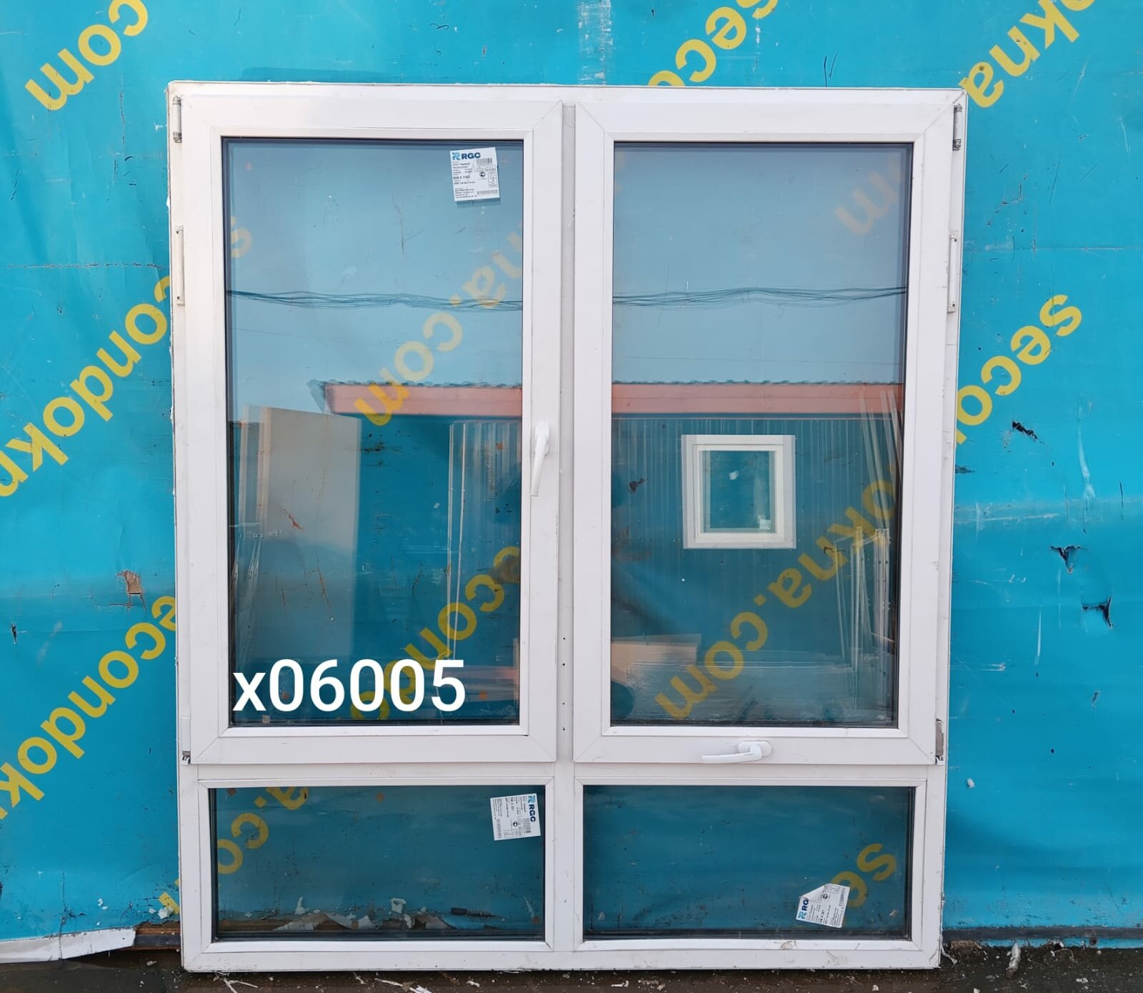 Пластиковое окно Б/У 1780(в) 1400 об х 1560(ш)