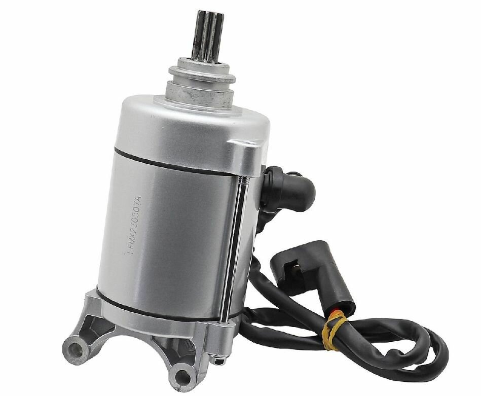 Электростартер 163FML-2-167FMM (200-250cc)(9 шлицов, 52 мм) с проводом LIFAN оригинал (CG, CB200-250)