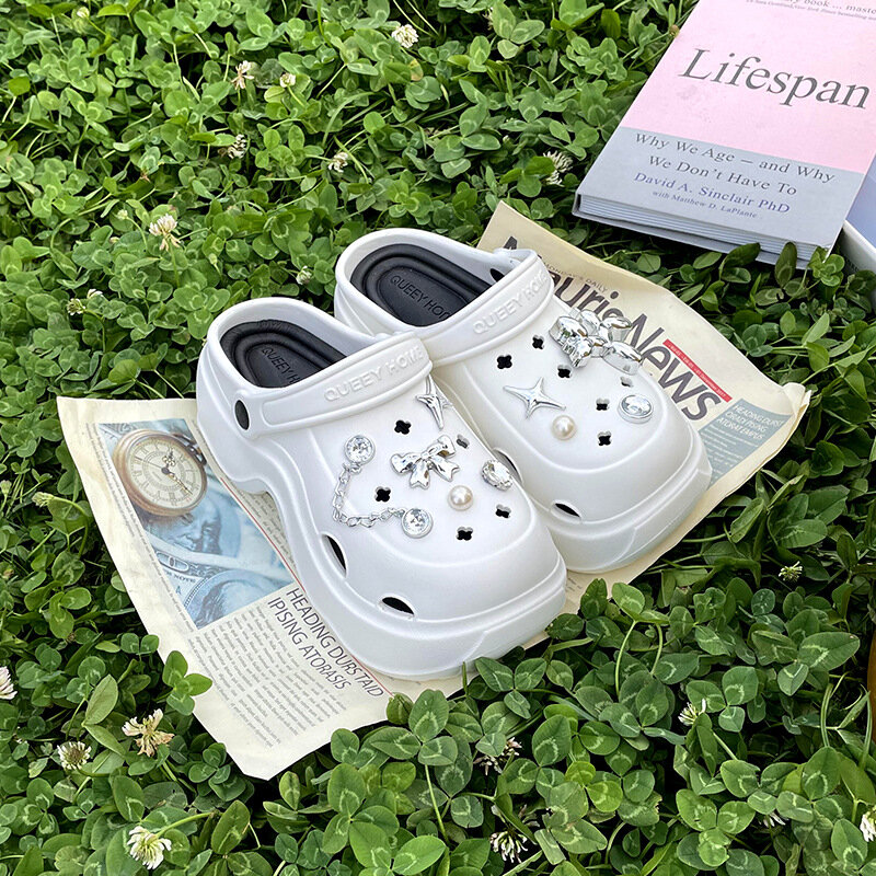 Кроксы на платформе Размеры: 34-35 (подходят для размеров 33-34)