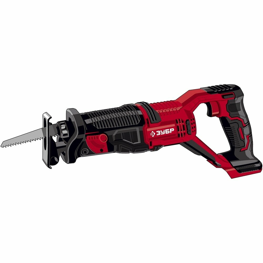 Пила сабельная аккумуляторная серия мастер, 18В, 1 АКБ (4 Ач), в коробке ЗУБР СПЛ-185-41