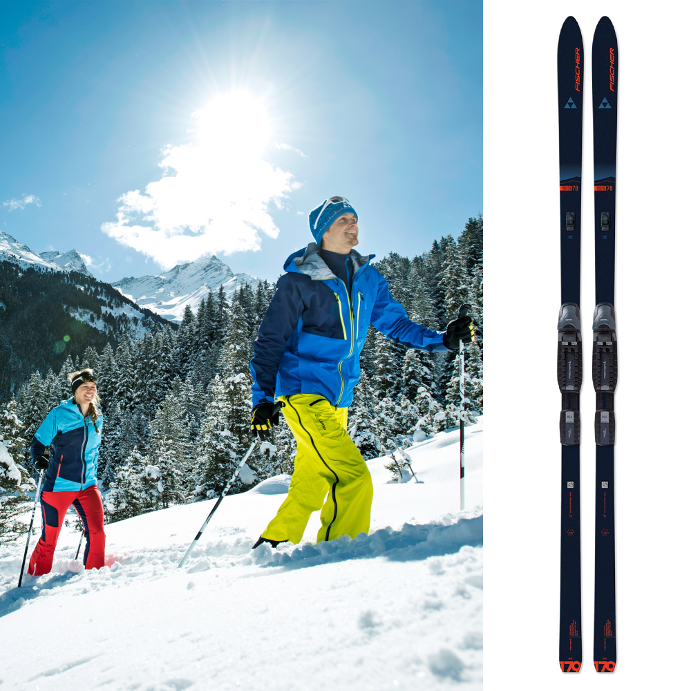 Походные лыжи FISCHER Traverse 78 189