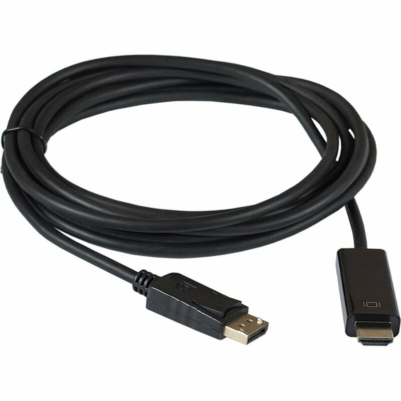 Кабель DP-HDMI ExeGate EX-CC-DP-HDMI-1.8 (20M/19M, 1,8м, экран) EX284915RUS, 2154894