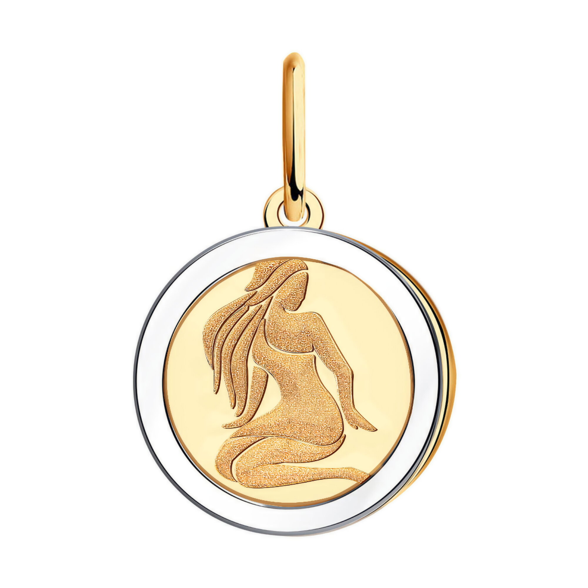 Подвеска, красное золото, 585 проба