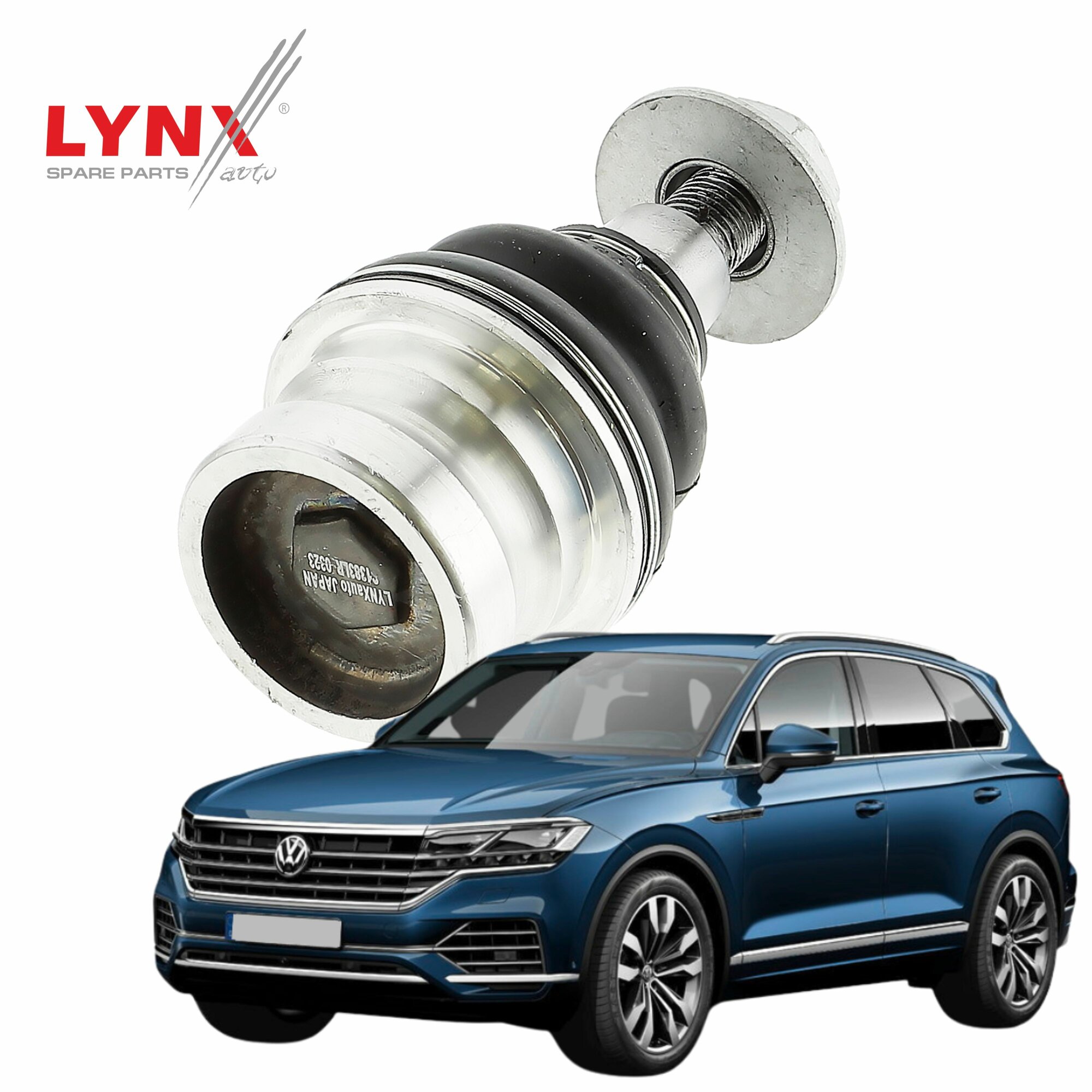 Опора шаровая Volkswagen TOUAREG (3) / Фольксваген Туарег 2018 2019 2020 2021 2022 / правая, нижняя, 1 шт LYNXauto