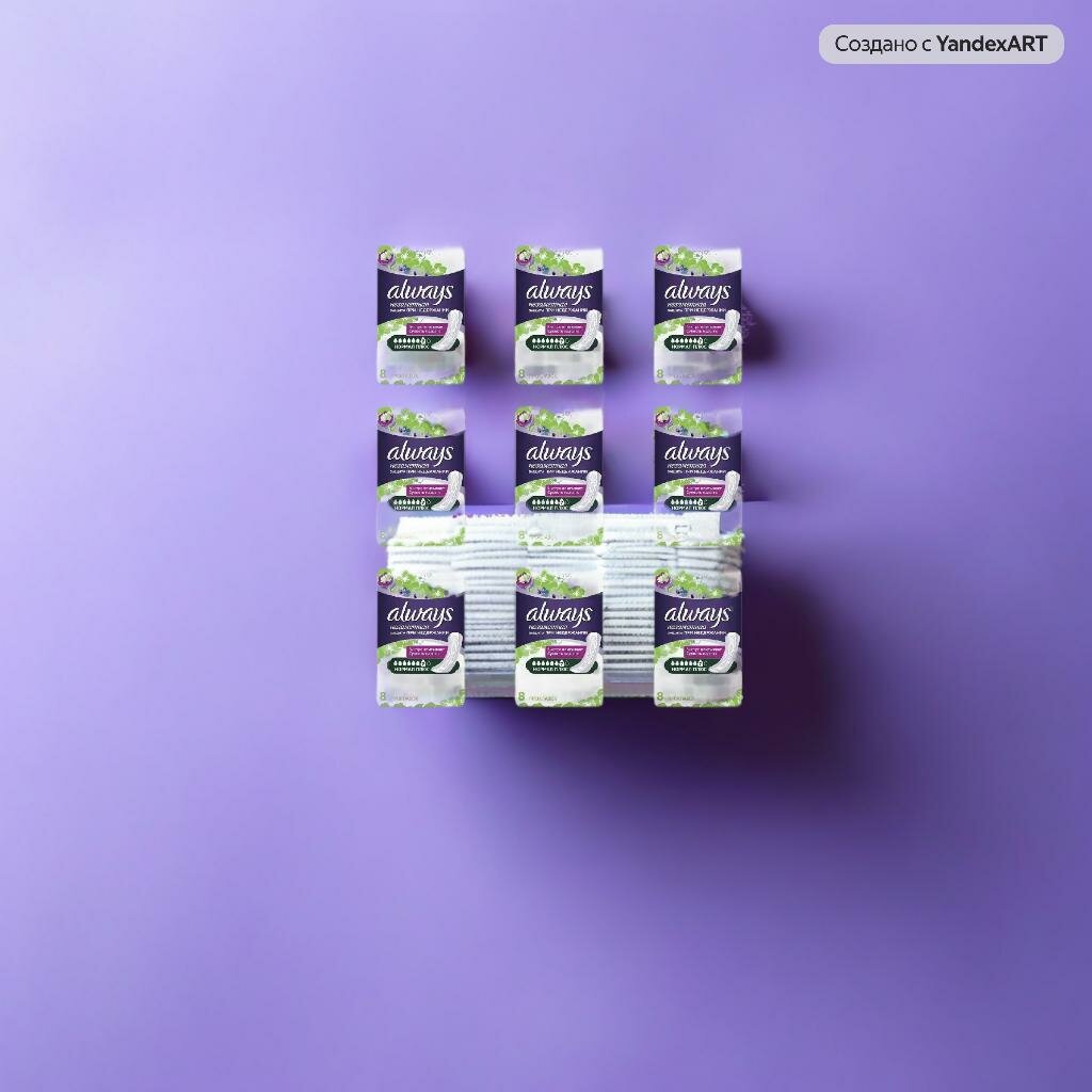Прокладки для взрослых Always Незаметная защита при недержании, Нормал Плюс, 8 шт, 9 уп