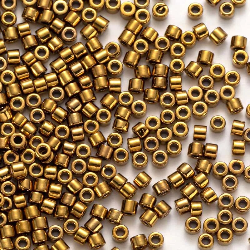 Металлический японский бисер MrBeads 2,0 мм 10г/20г/30г 20g, HDB-457