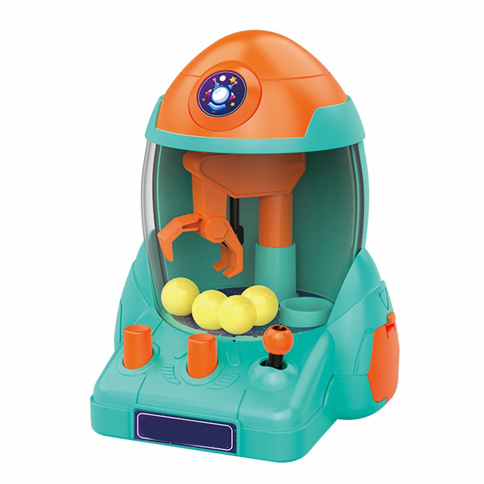 Мини-коготь машина, оранжево-синяя, аркадная игра