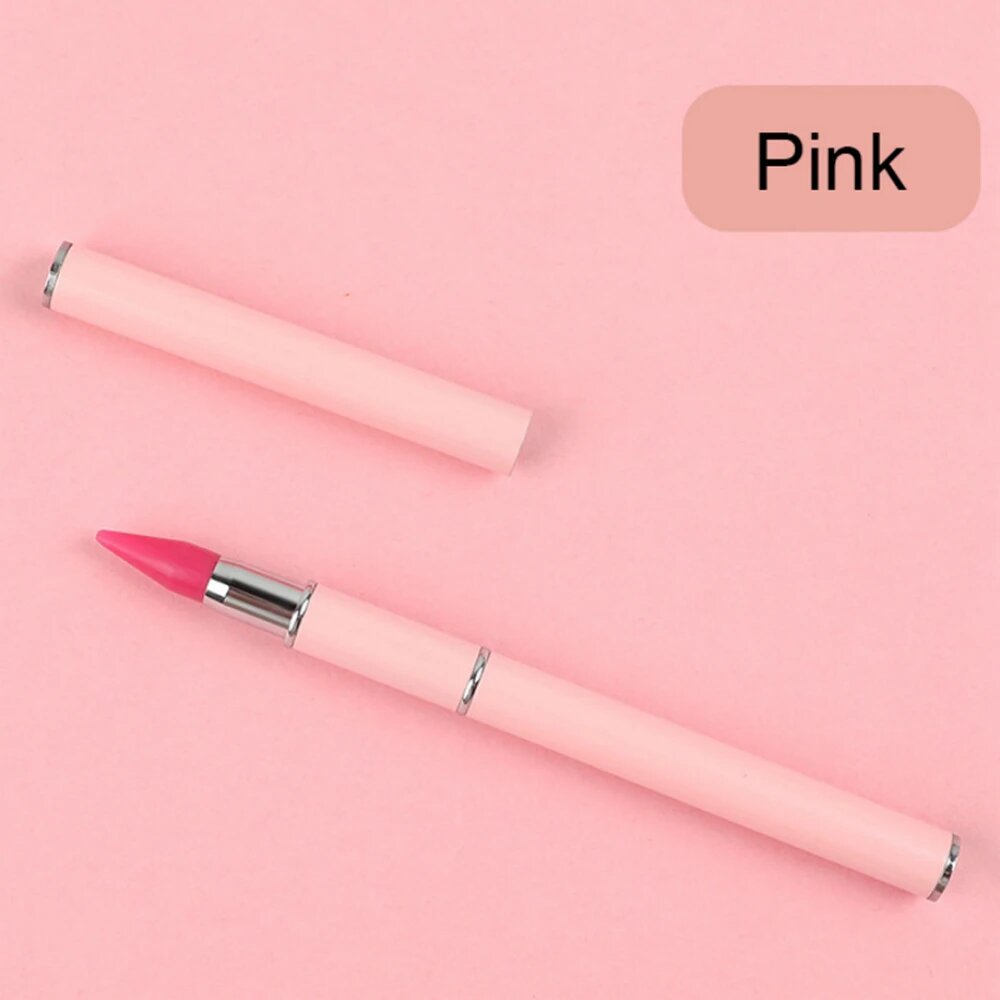 Восковой карандаш для страз, pink