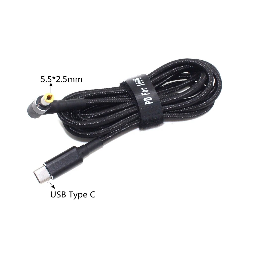 KYMISON USB Type C - 5.5-2.5mm кабель для ноутбука