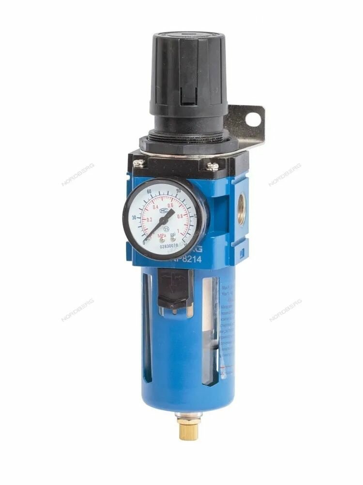 Фильтр воздушный, Nordberg NP8214 средуктором 1/2", 4000 л/мин