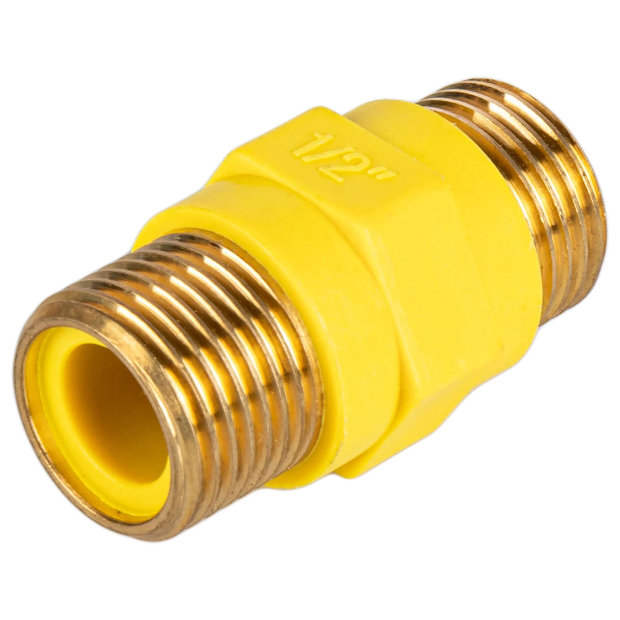 Диэлектрическая вставка для газа 1/2"х30 см со штуцер-штуцер для газоснабжения и монтажа