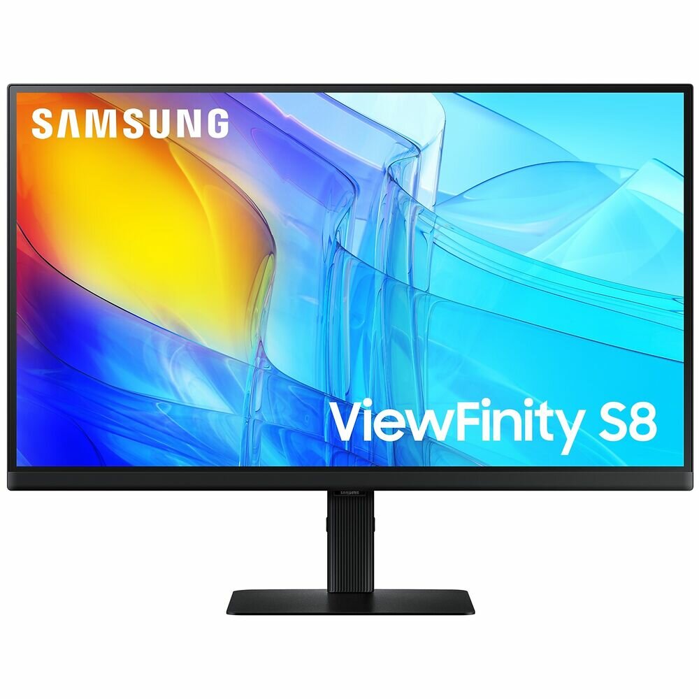 Монитор 27" Samsung ViewFinity S8 LS27D800EAIXCI IPS 3840x2160 5ms HDMI, DisplayPort