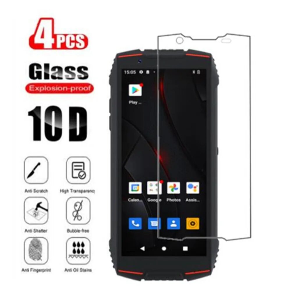Защитное стекло для Cubot KingKong Mini 3, 4 шт.