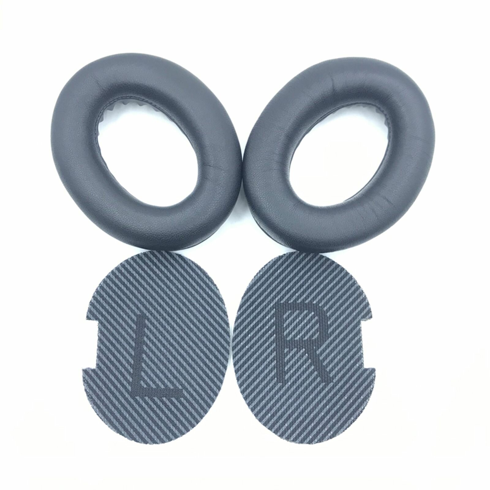 (Одна пара) Чехол для наушников BOSE QC25 из овечьей кожи - черный LR