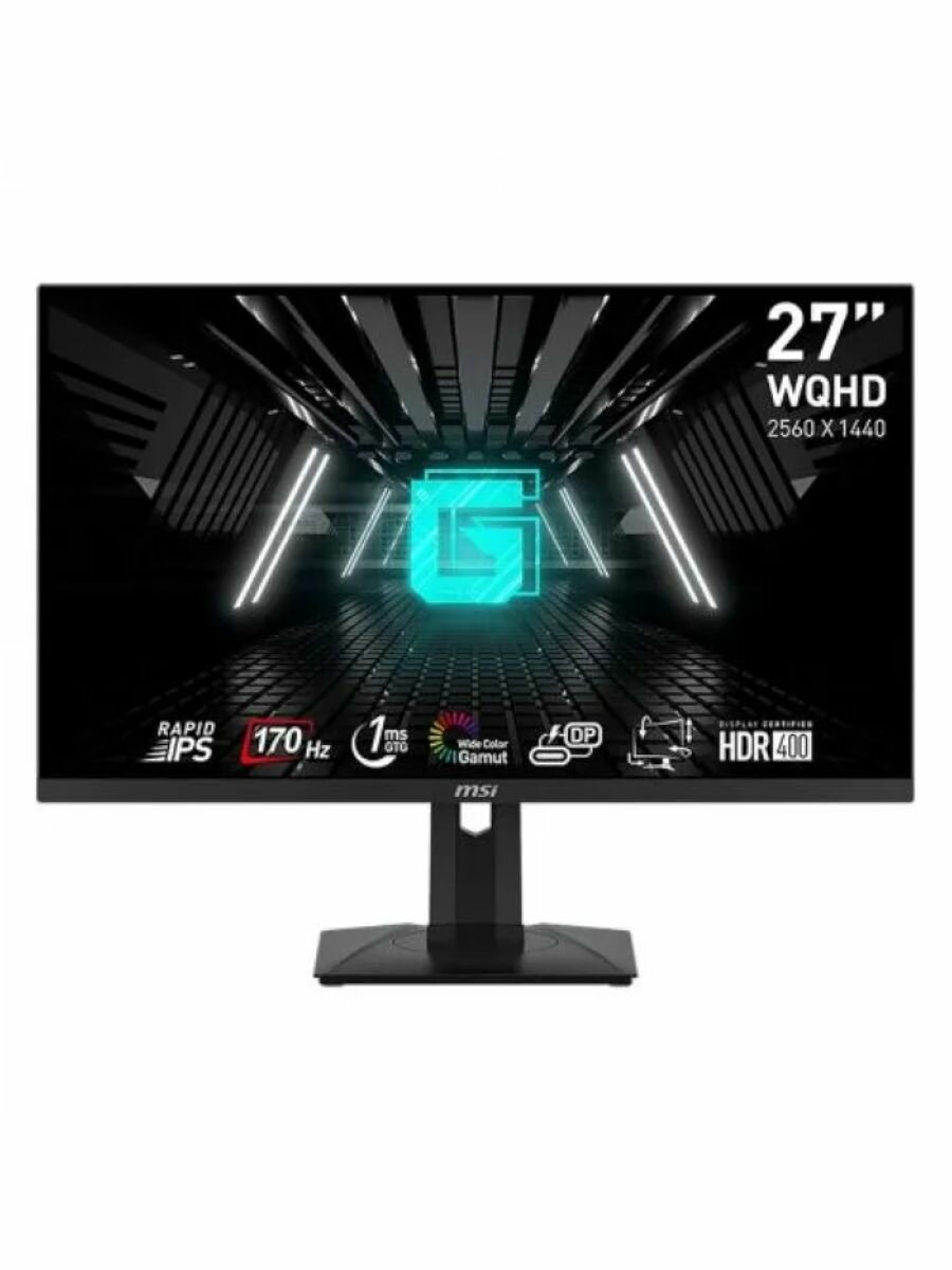 Монитор MSI G274QPF, диагональ 27", 2560x1440, время отклика 1 мс