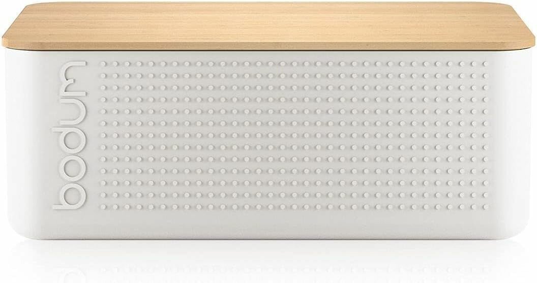 Хлебница BODUM Bistro с крышкой- разделочной доской из бамбука, 2.45 л, 00699965271336