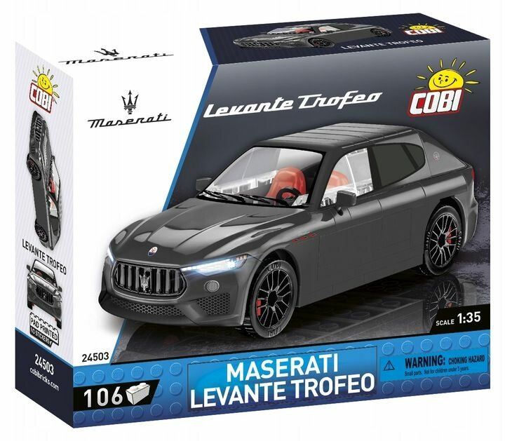 Конструктор пластиковый Cobi Maserati Levante Trofeo - Мазерати Леванте - 106эл. - Коби 24503