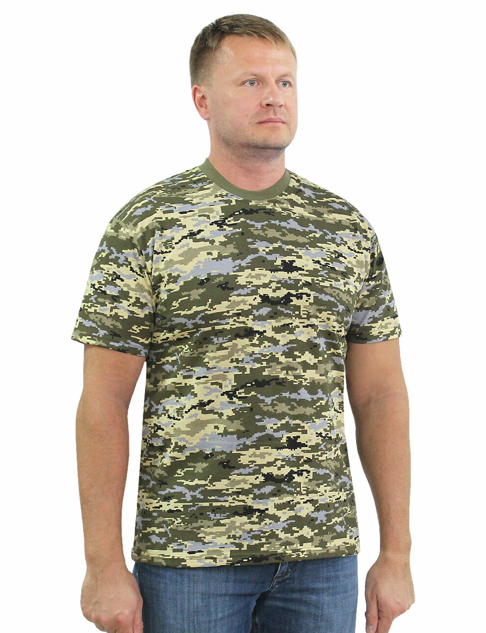 Футболка камуфляжная рыбака охотника