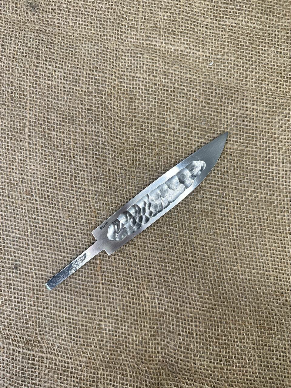Клинок для ножа из стали 95х18 якутский