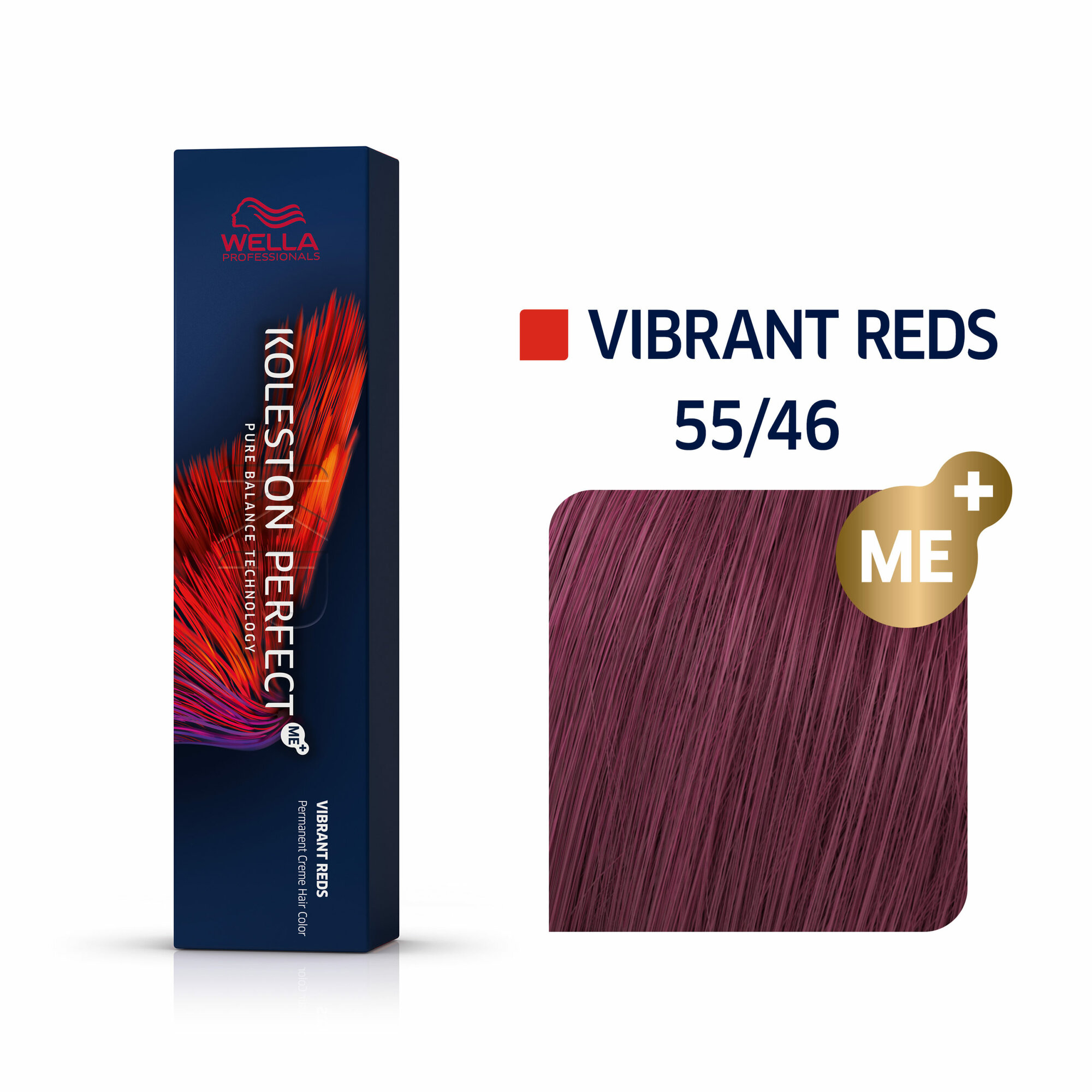Wella Professionals Koleston Perfect 55/46 св. корич. инт. красный фиолетовый, 70 мл