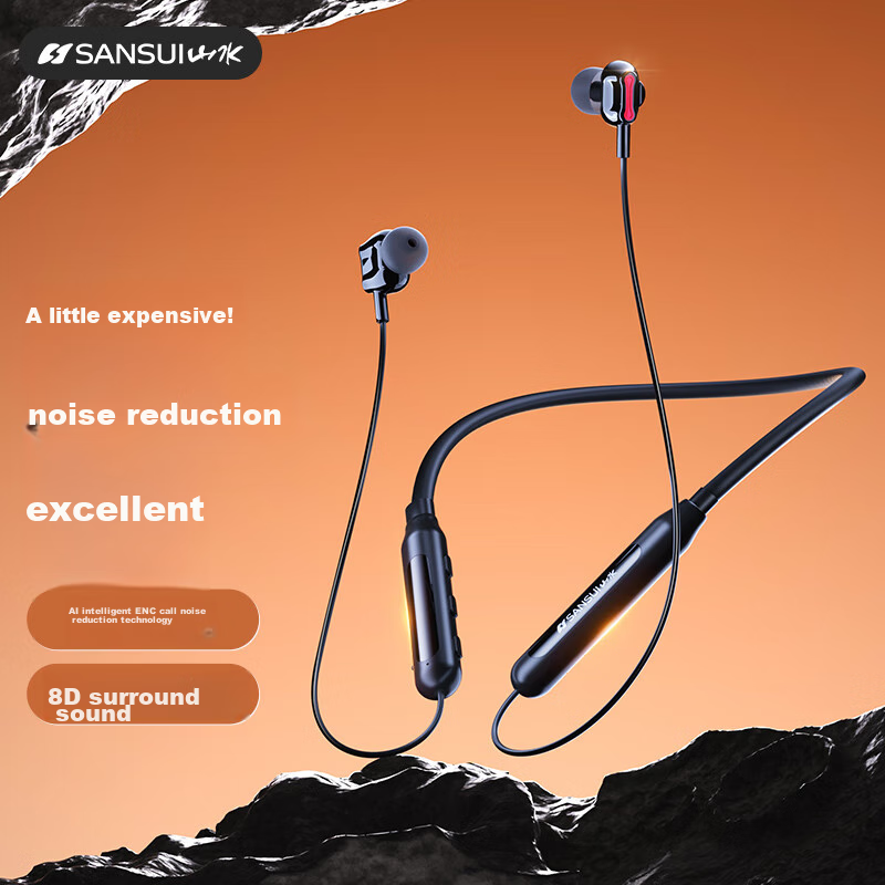 Беспроводные наушники Sansui I37S , цвет черный