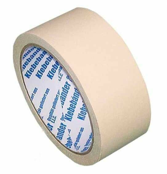 Скотч малярный Klebebander крепированный, 50 мм, без упаковки (010)