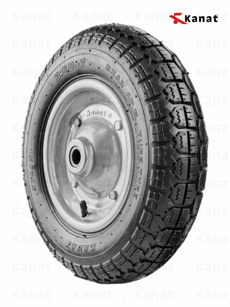 Колесо резиновое пневматическое для тачки Канат