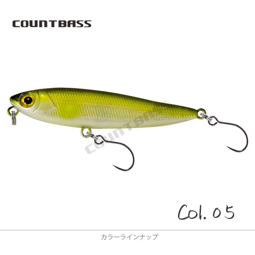 COUNTBASS 48 мм плавающий воблер для окуня и щуки 05