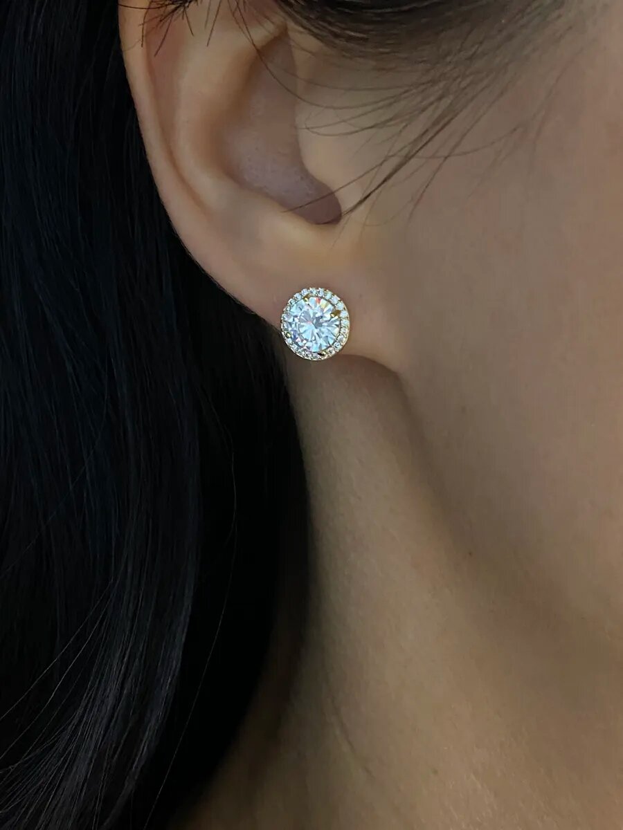 Серьги пусеты