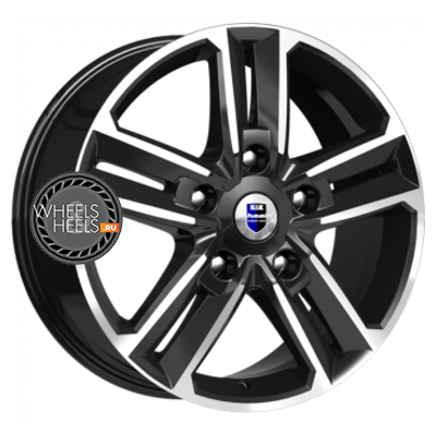 Диск автомобильный литой K&K Backfire (КС763M) 18x8 5x114.3 et50 dia67.1 Алмаз черный