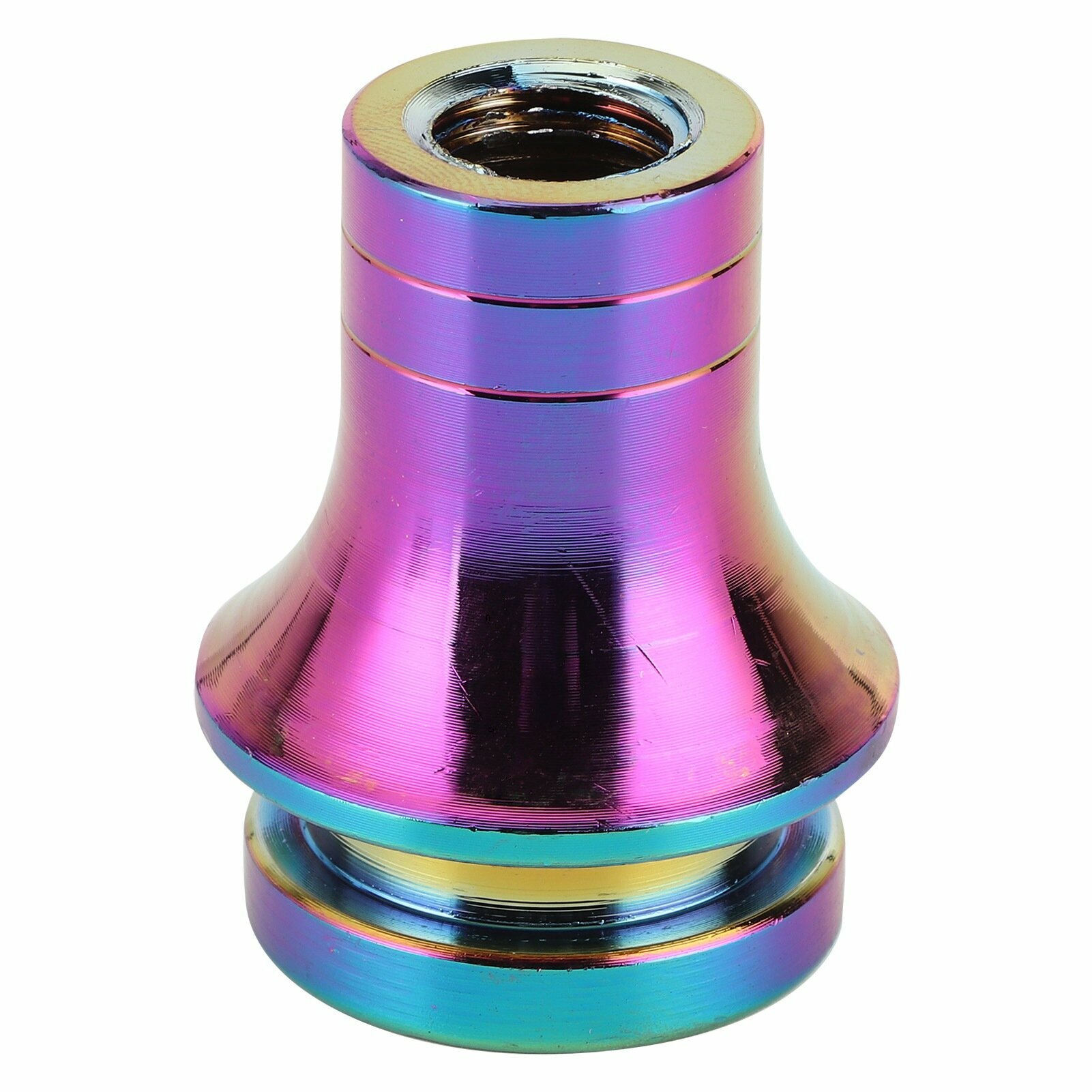 Адаптер фиксатора пыльника ручки переключения передач из алюминиевого сплава M12x1,25 для автомобилей с механической коробкой передач, цветной, прочный