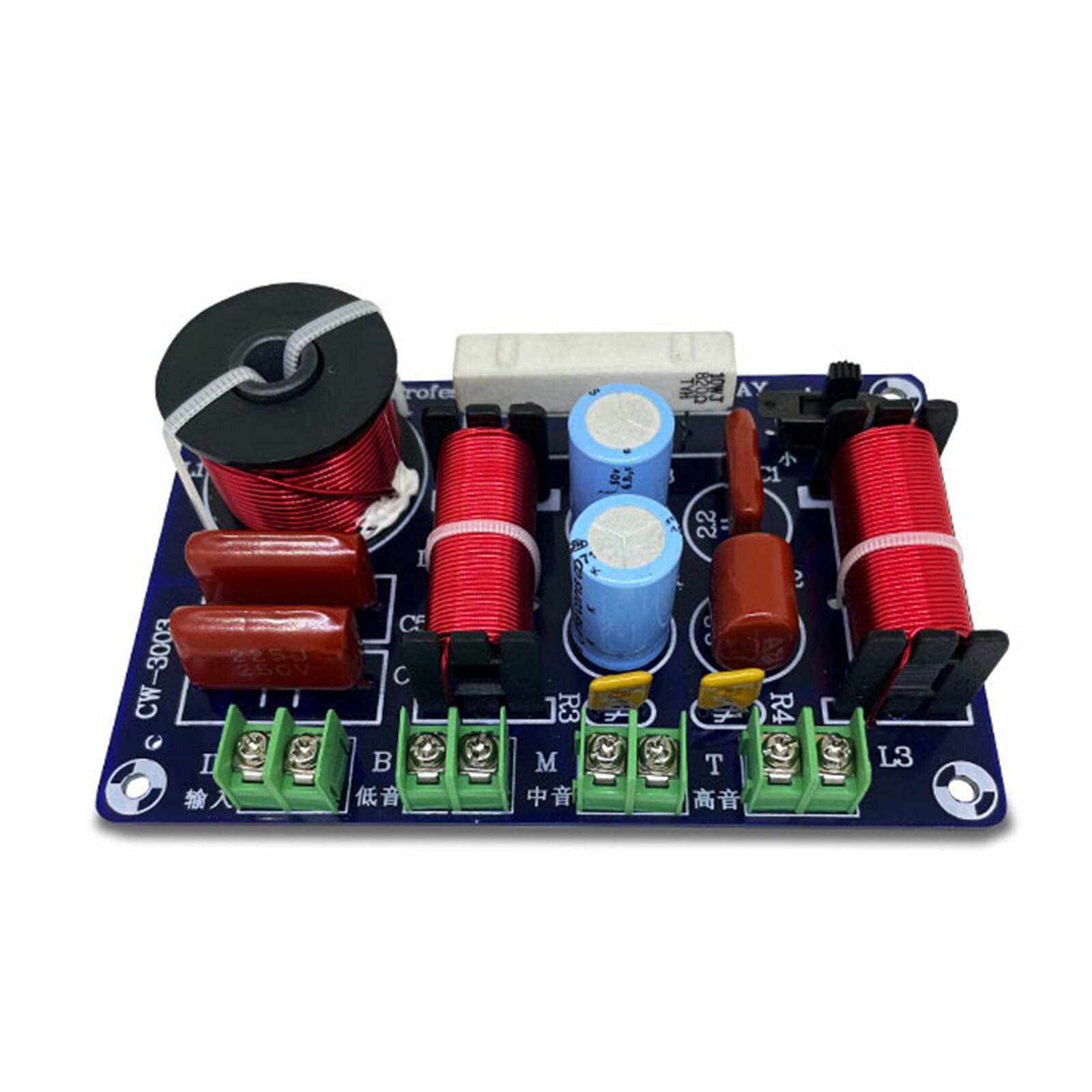 3-канальный фильтр частот для динамиков Hi-Fi