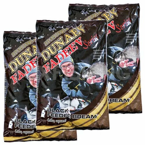 Прикормка Dunaev DUNAEV-FADEEV Feeder Bream Black 3 кг.