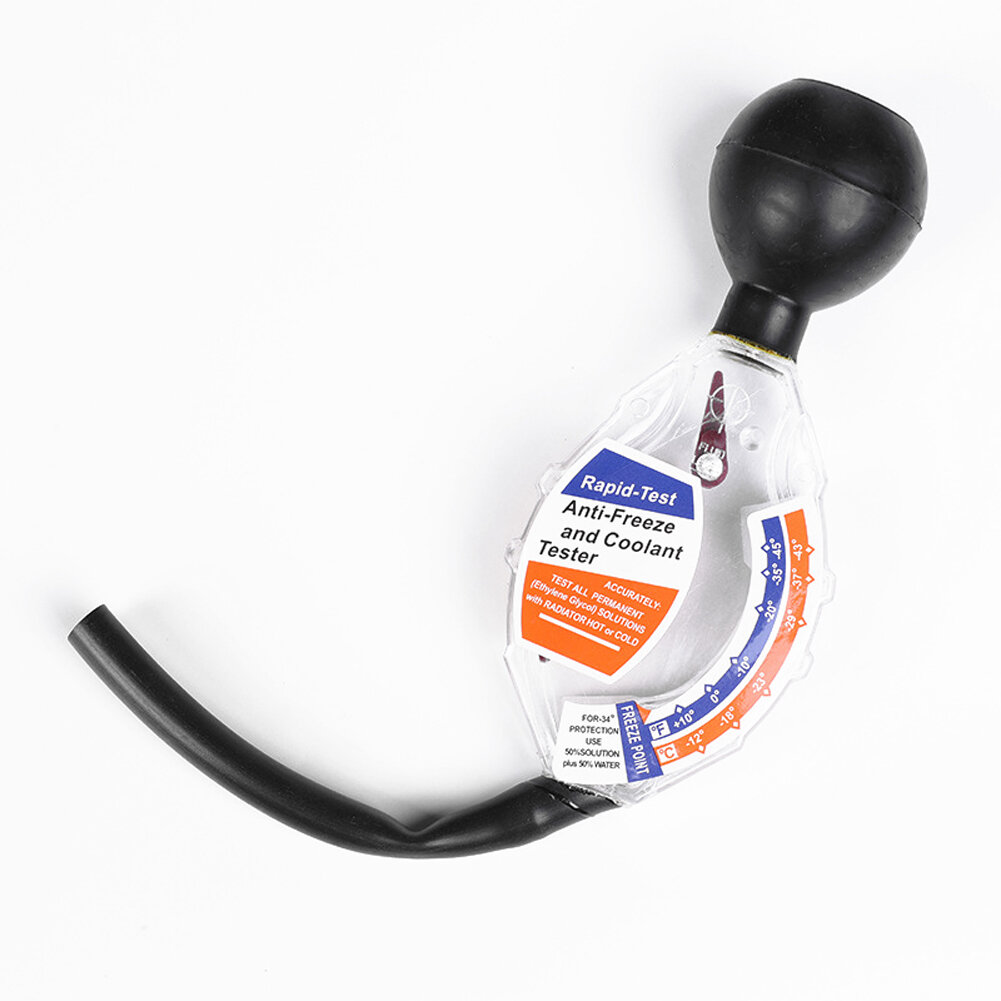 Портативный ручной денситометр, тестер охлаждающей жидкости радиатора автомобиля с градусами Цельсия и Фаренгейта, калиброванный денситометр антифриза, 1 штука