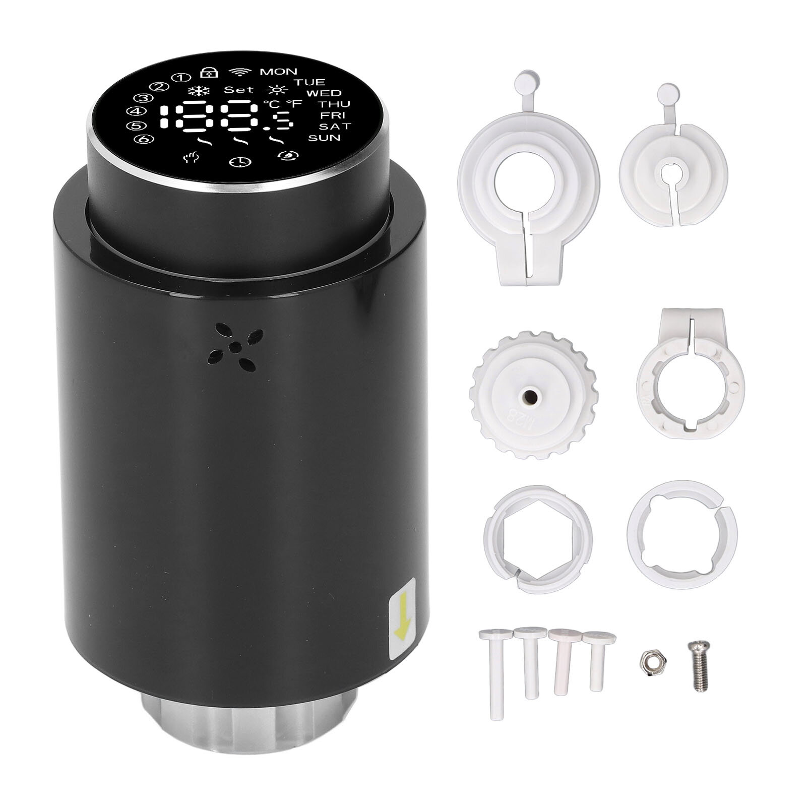 Умный Термостатический Клапан Радиатора, Программируемая Замена Клапана Регулирования Температуры для Дома