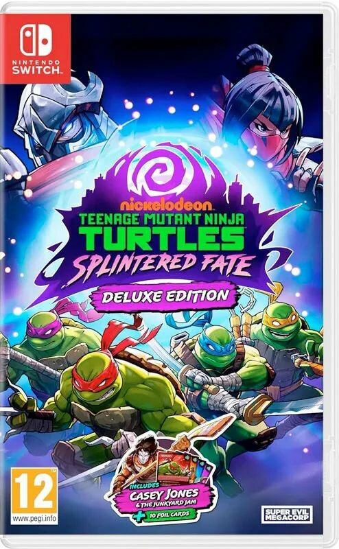 Игра Teenage Mutant Ninja Turtles: Splintered Fate - Deluxe Edition (Nintendo Switch, Русские субтитры)