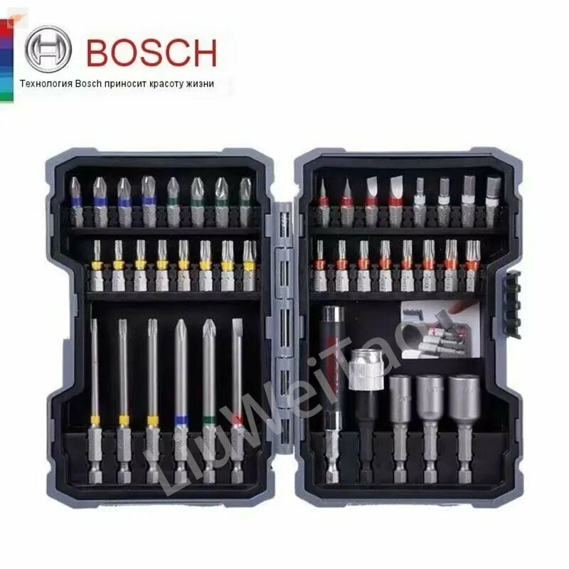 Набор бит Bosch, 2607017164 (43 шт)