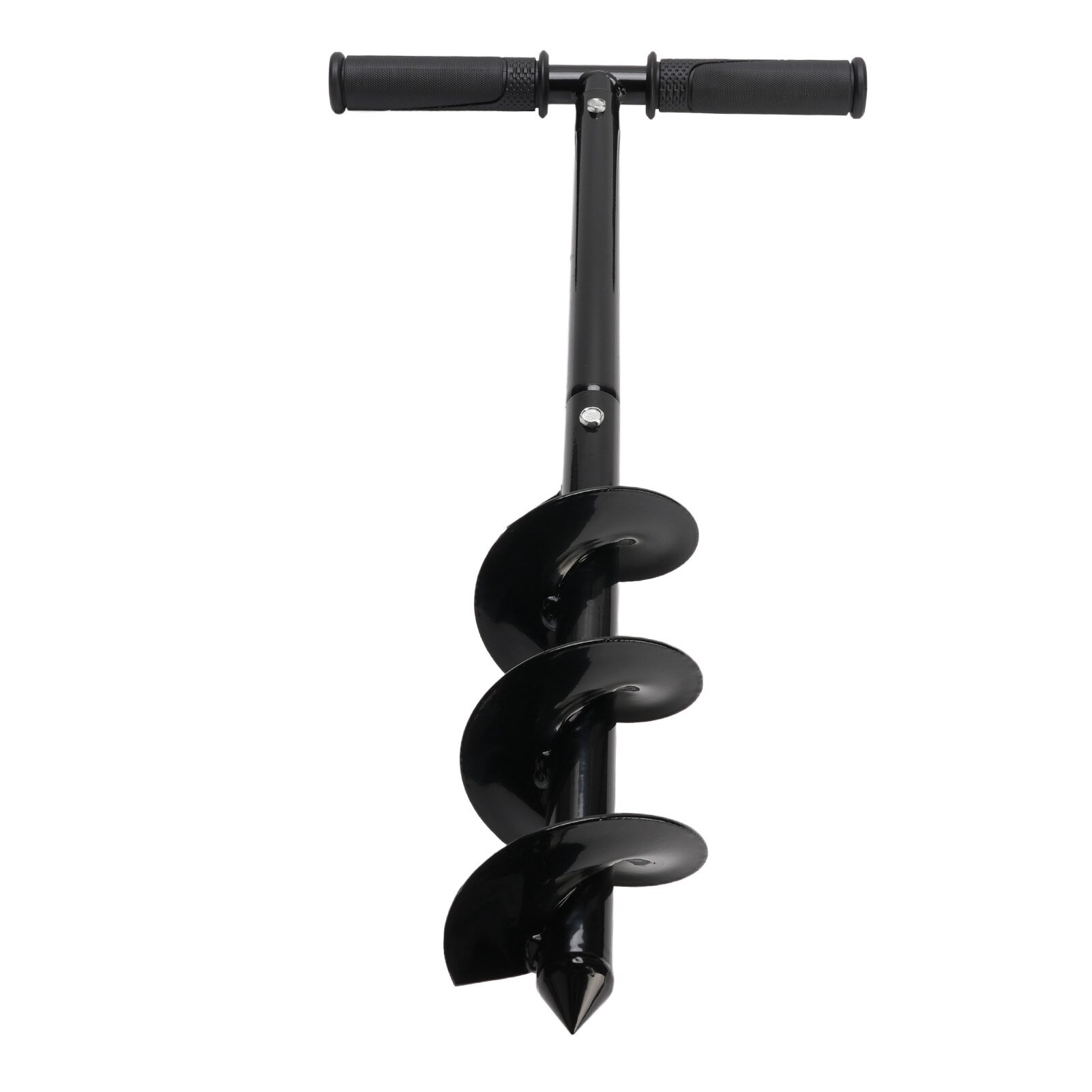 Ручной шнек для бурения отверстий, Т-образный, холоднокатаный, стальной садовый шнек, ручной шнек для бурения отверстий, экскаваторное сверло