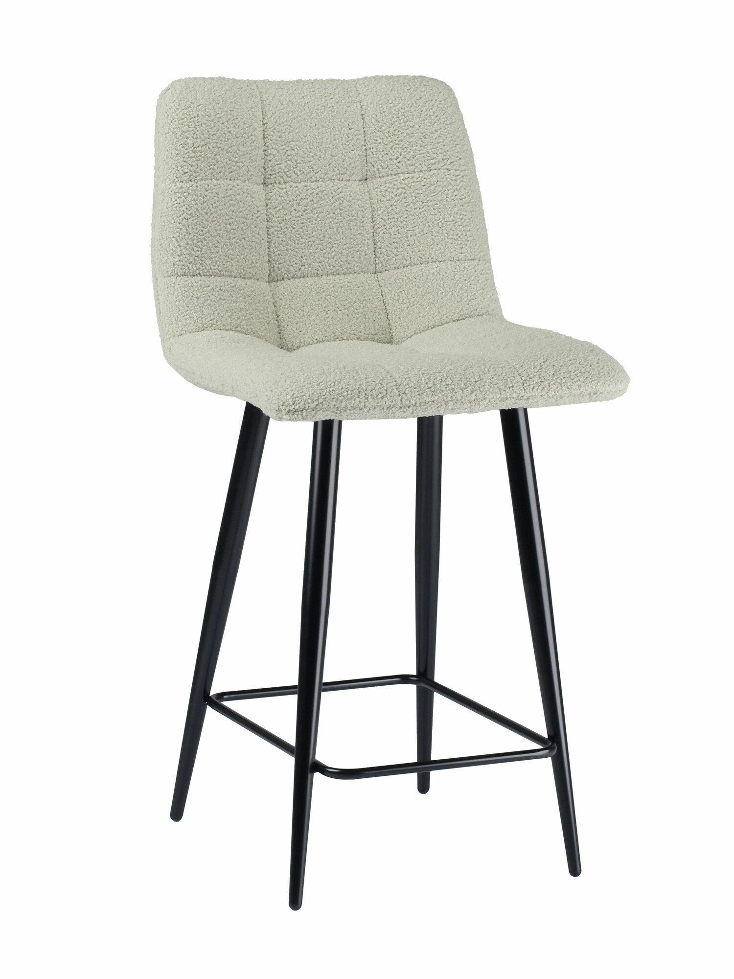 CASTL Стулья полубарные 60см Base экомех шалфейный HUSH 690, комплект 2шт